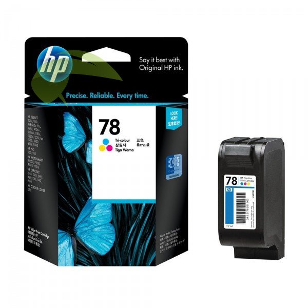 HP C6578D, HP 78 originální náplň tříbarevná, Color Copier 180/190/280 ...