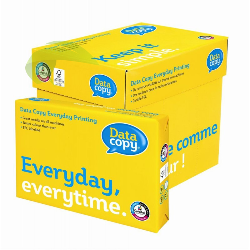 Kancelářský papír Data Copy nejvyšší kvality A4 80g - 5 × 500 listů ...